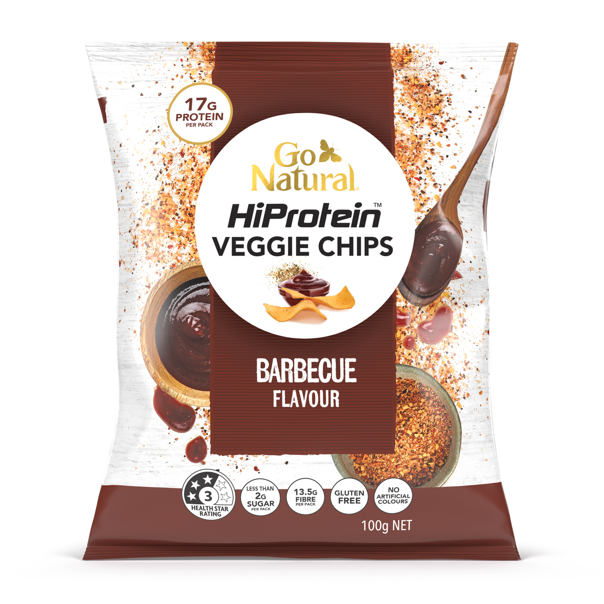 Go Natural Probiotic Chips Barbecue Flavour | Go Natural Australia