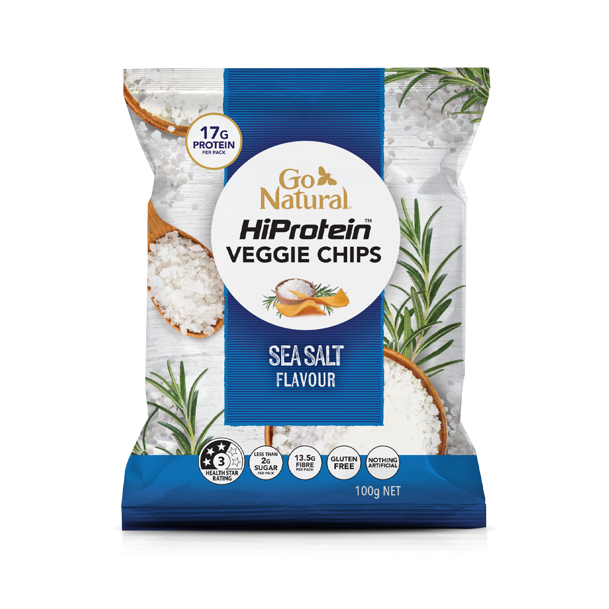 Go Natural Probiotic Chips Sea Salt Flavour | Go Natural Australia